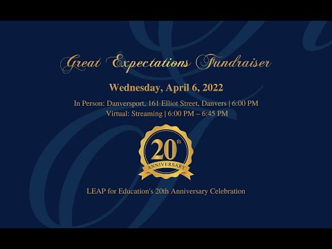 LEAP for Education, Inc. | Great Expectations Fundraiser 2022