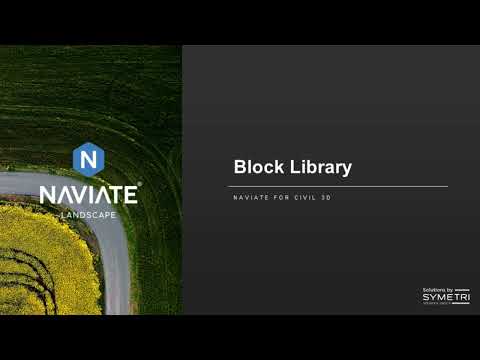 Naviate Civil 3D - Block Library