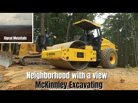 Shrubbery | Signal Mountain Subdivision | McKinnley Excavating