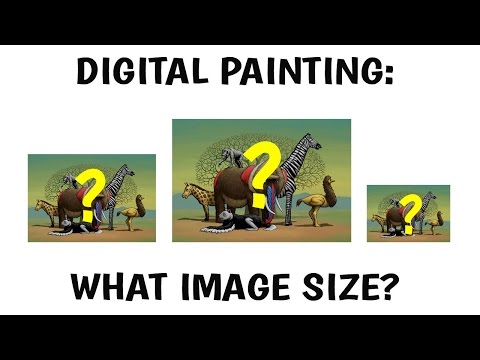 Digital Painting: What Canvas Size Should I Use?