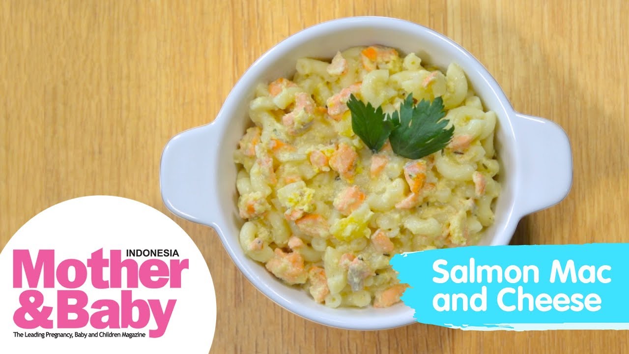 Resep MPASI - Salmon Mac and Cheese
