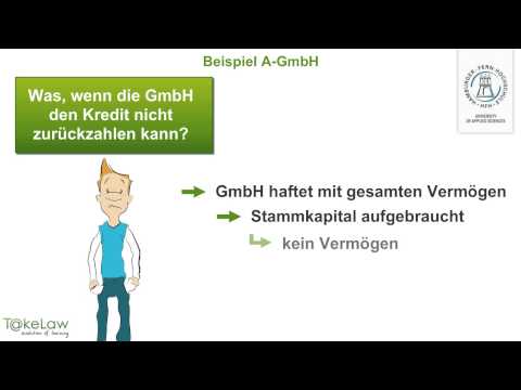 WPR1 (BGB AT) - 27/252 - Rechtssubjekte - Beispiel: die A-GmbH