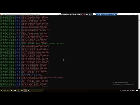 BOT JAM TAYANG DENGAN PROXIES YANG BURUK