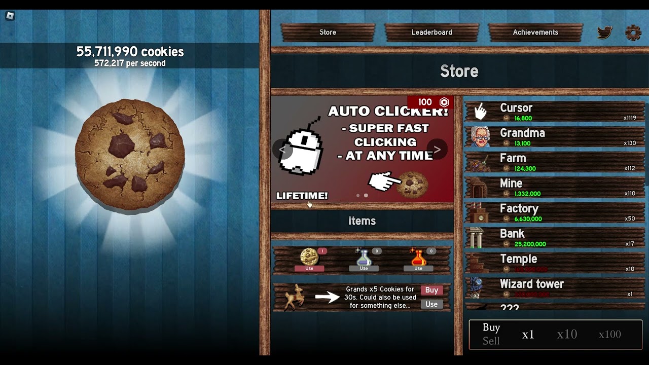 Roblox Cookie Clicker Codes! | Part 1