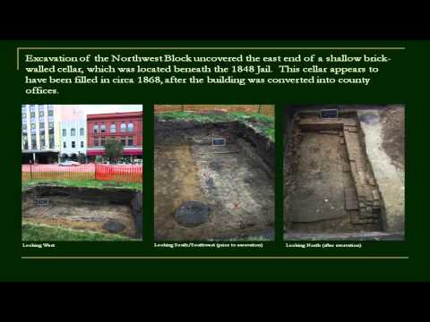 Archaeological Findings of Lincoln Era Courthouse with Archaeologist Floyd Mansberger