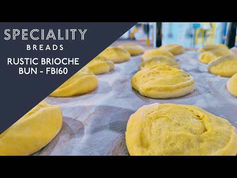 Rustic Brioche Bun | Speciality Breads | FB160