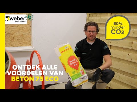 Weber Beton 75 eco : Beton mortels > Beton | Saint-Gobain Weber Beamix
