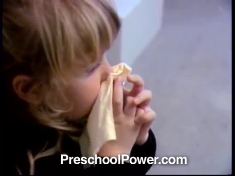 Preschool Learning Fun | Hygiene Skills | #2 Blowing Your Nose the Right Way