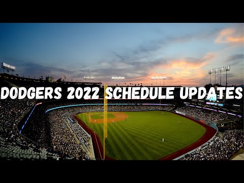2022 Dodgers schedule updates: Opening Day, Dodger Stadium opener, doubleheaders & more