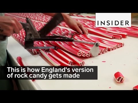 Traditional British Rock Candy Looks Delicious | 15 Minute News