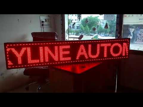 Scrolling LED Display - LED Scrolling Display Board Latest Price ...