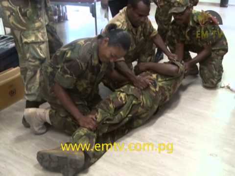 PNG Defence Force Emergency Training