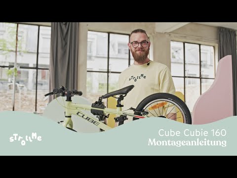 Cube Cubie 160 Kinderfahrrad Montage mit StrollMe: Schritt-für-Schritt Anleitung