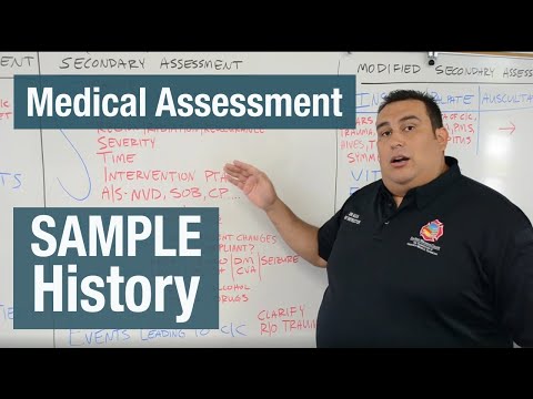 Medical Assessment-SAMPLE History (Part 3)