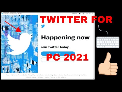 How To Download and Install Twitter for pc 2021-EASY AND QUICK