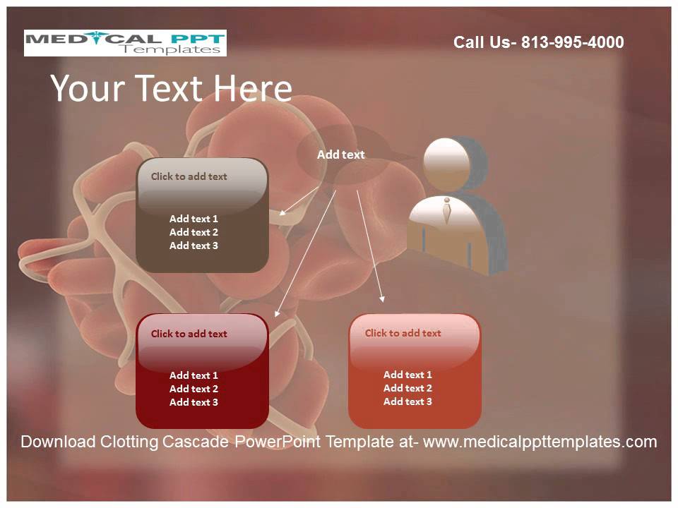 Clotting Cascade PowerPoint Template