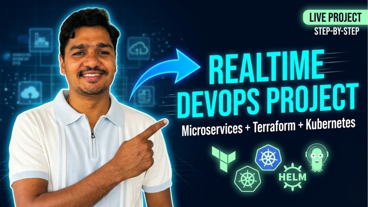 DevOps Real-Time Microservices Project 🚀 | Setup from Scratch (Part 1)