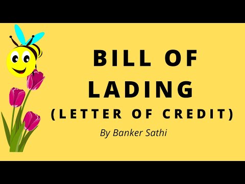 Bill of Lading