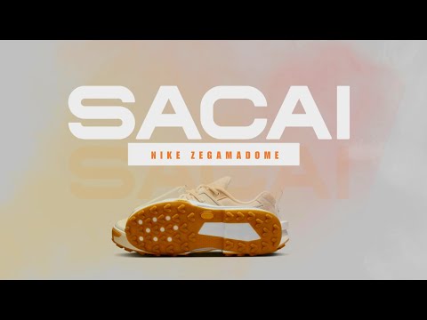 SACAI x Nike Zegamadome WHITE GUM 2025 — SNEAKER REVIEW