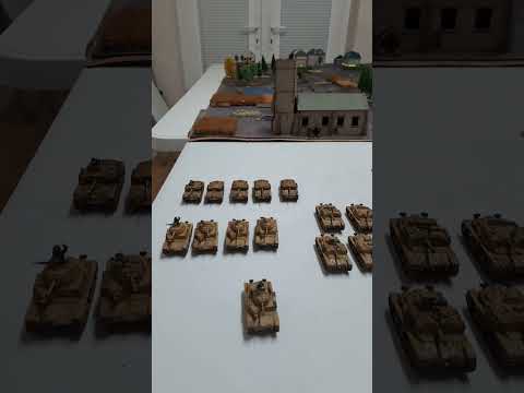 Mid war Italian armour using 2024 Dynamic points #flamesofwar #wargaming #ww2