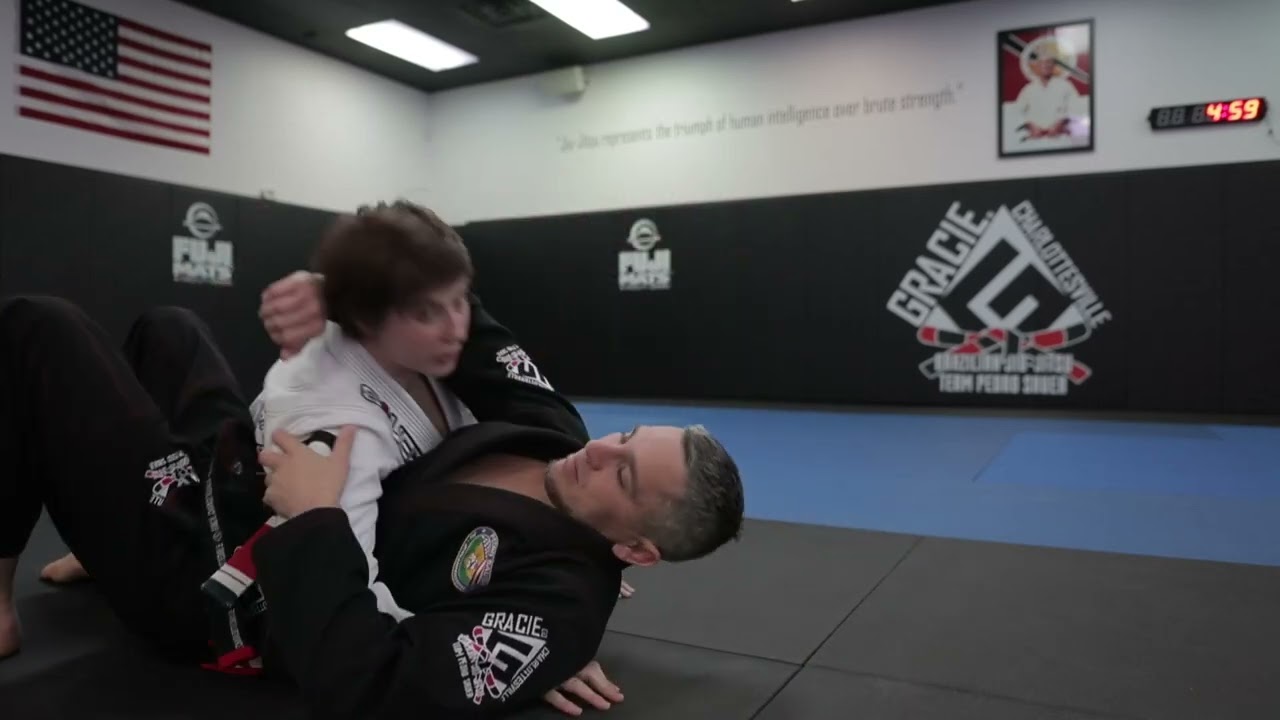 Side Headlock Defense (Opponent's Head Low) by Gracie Charlottesville