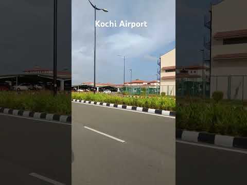 Kochi Airport #travel #Kerala #beautiful #airport #flight