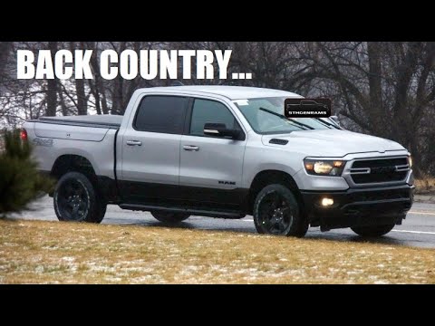 2022 Ram 1500 BackCountry Edition Gets Big Horn and Lone Star to Act ...