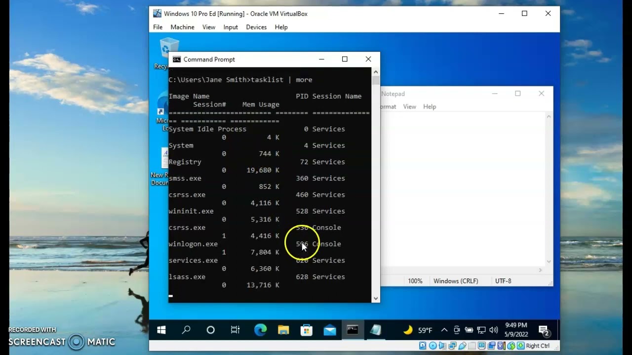 Using Tasklist and Taskkill from the Command Line in Windows 10