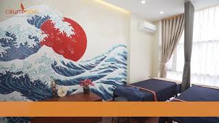 Osum Spa, Muối spa Hàn Quốc, Xông hơi đá nóng Himalaya, Xông đất Hoàng ...