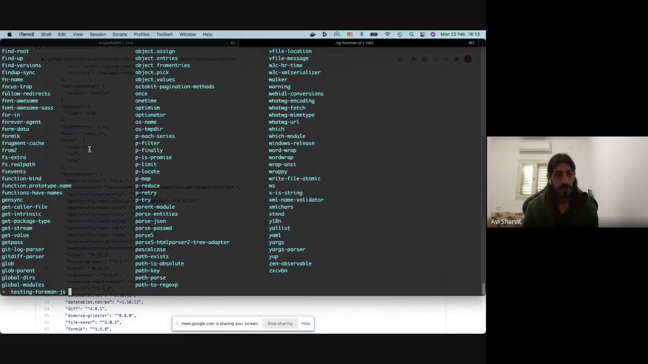 Foreman UI Interest Group Weekly Meeting/@theforeman/vendor sub-package deep dive