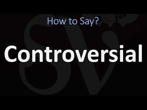 How to Pronounce Controversial? (CORRECTLY)