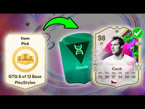 WHICH 6 OF 12 PLAYSTYLES TO CHOOSE! 🤔 98 Icon Cech & Yashin Gloves to Goals Objectives - FC 25