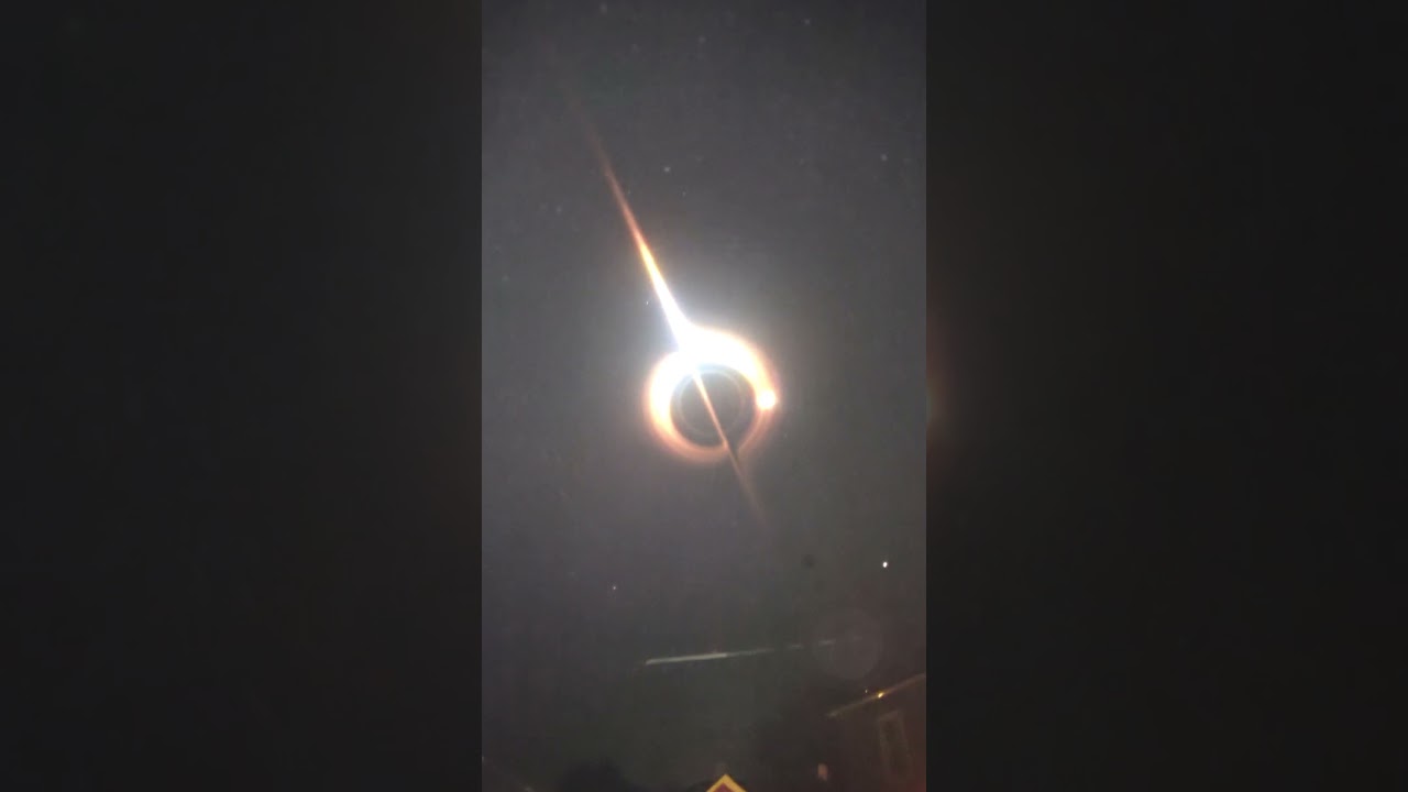 Una estrella distante se convierte en un agujero negro en un momento incómodo #vfx