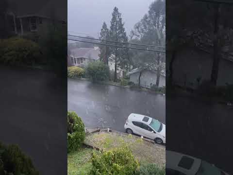 SNOW IN OROVILLE CALIF 2-24-23