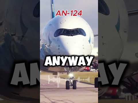 AN-124 IGNORE Wariing of Crosswinds ๐ #aviation #airplane #shorts #airport #pilot