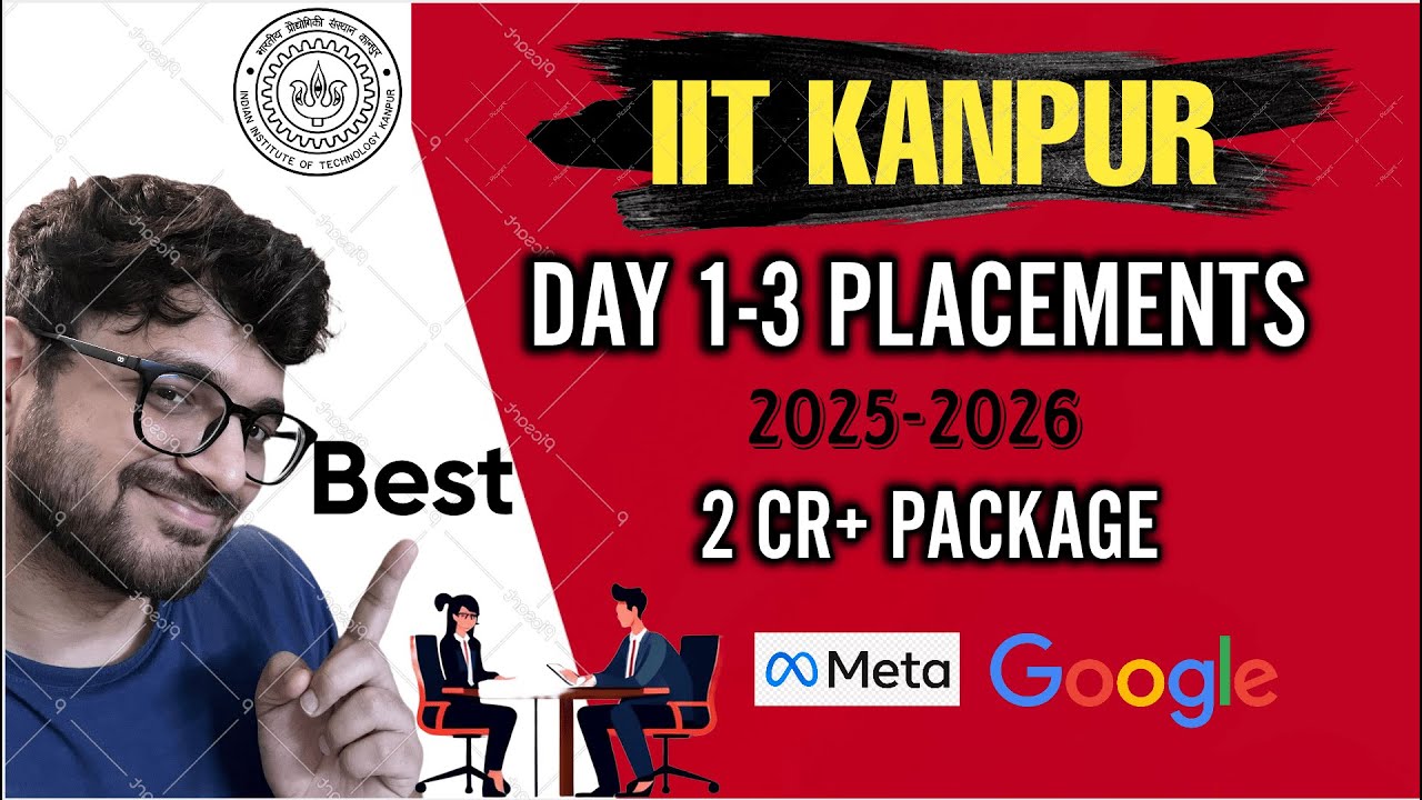 IIT KANPUR Placements 2025-2026 | 2Cr+ Package | MTECH CSE STATS