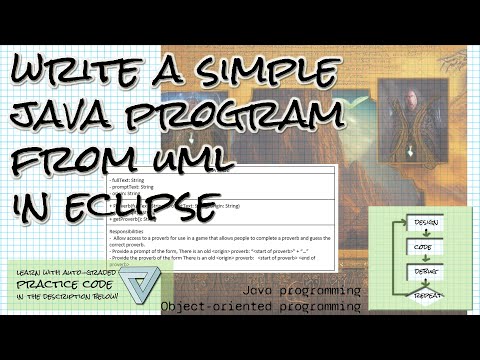 Creating and documenting a simple class & client in Eclipse: Object-Oriented Programming with Java