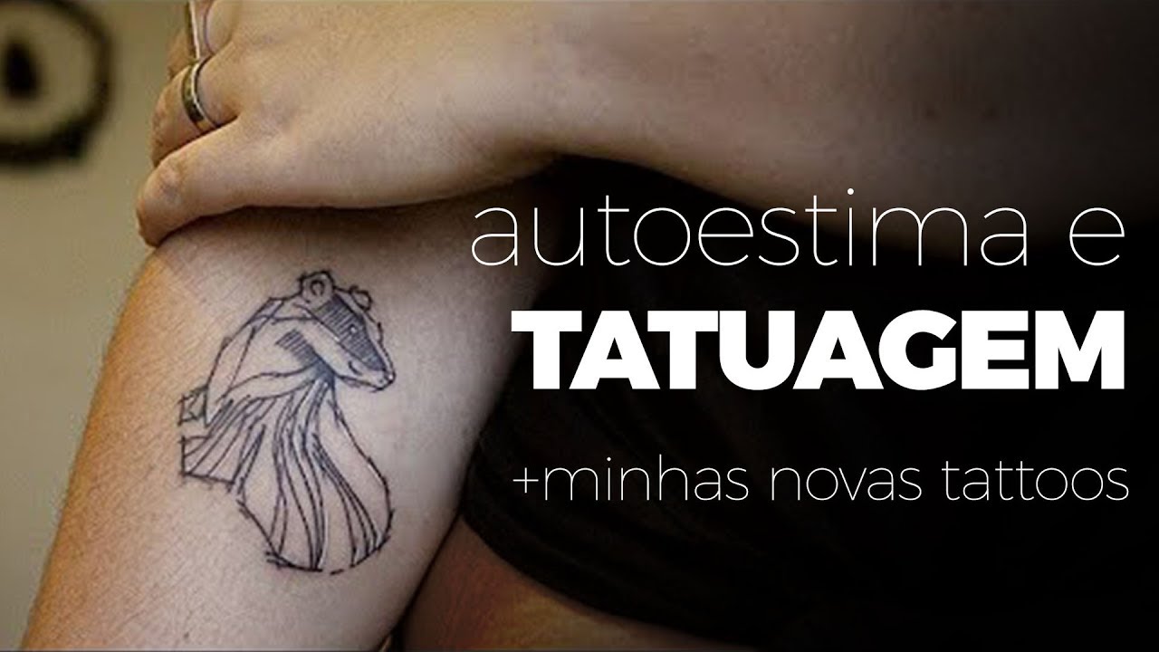 O que tem a ver Tatuagem e autoestima + minhas tatuagens novas | Tia Du
