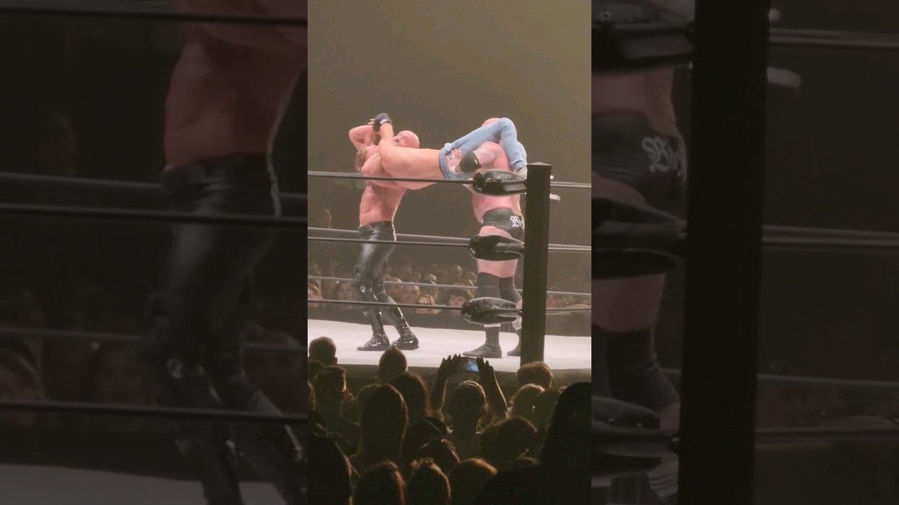 DARBY ALLIN breaks up the PIN on ORANGE CASSIDY at the LAST SECOND! #aewhouserules