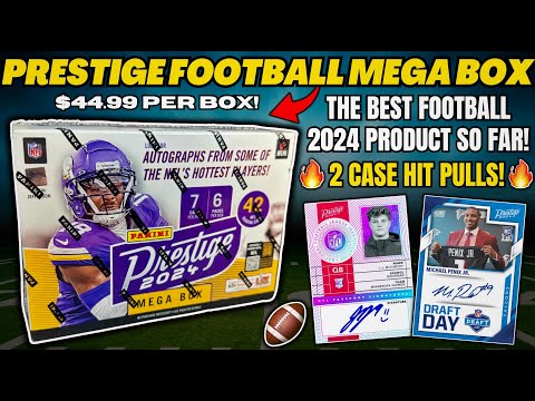 *THE BEST 2024 FOOTBALL PRODUCT SO FAR!π₯ 2024 PRESTIGE FOOTBALL MEGA BOX REVIEW!π