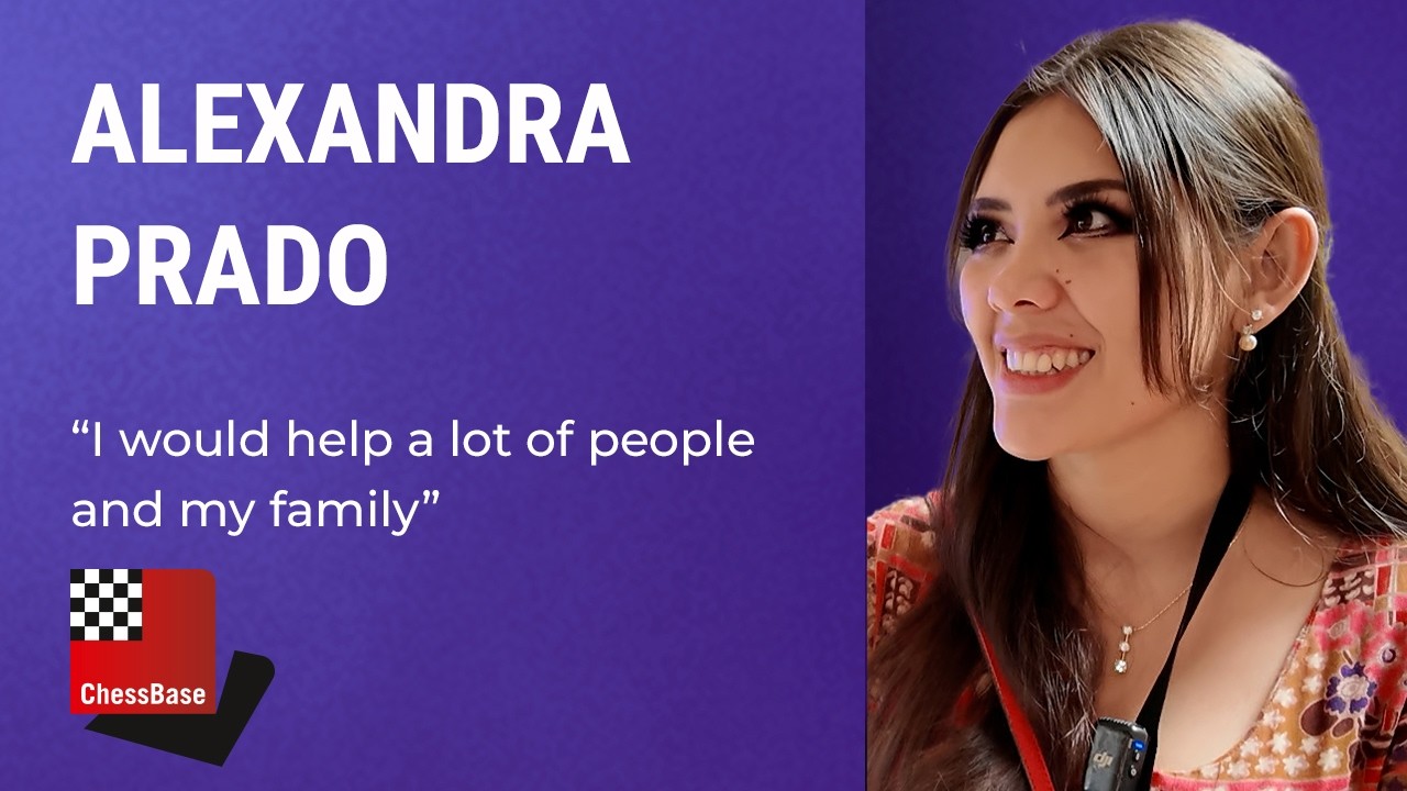 Alexandra Prado - I would help a lot of people and my family