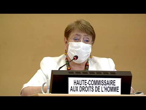 Opening statement by HC Michelle Bachelet at 44th session of the Human Rights Council.