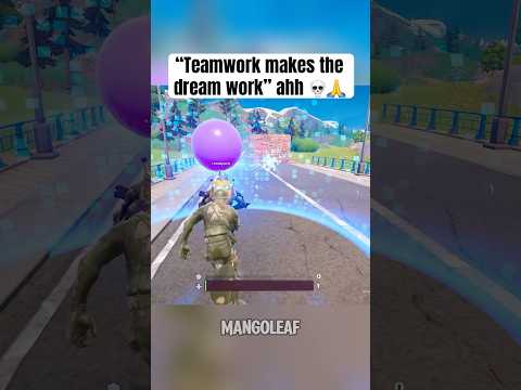 Teamwork makes the dream work ahh play ππ #fortnite #fortniteshorts #gaming