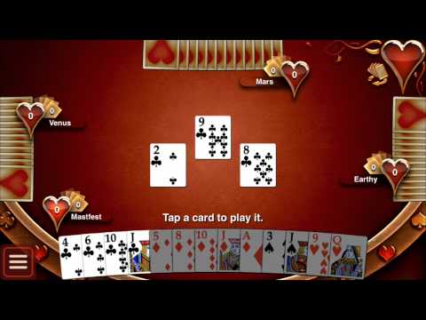 Hearts Card Game App for iPhone, iPad, and iPod Touch