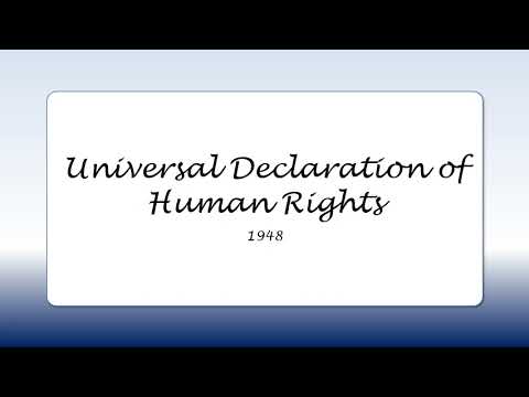 Universal Declaration of Human Rights (1948)