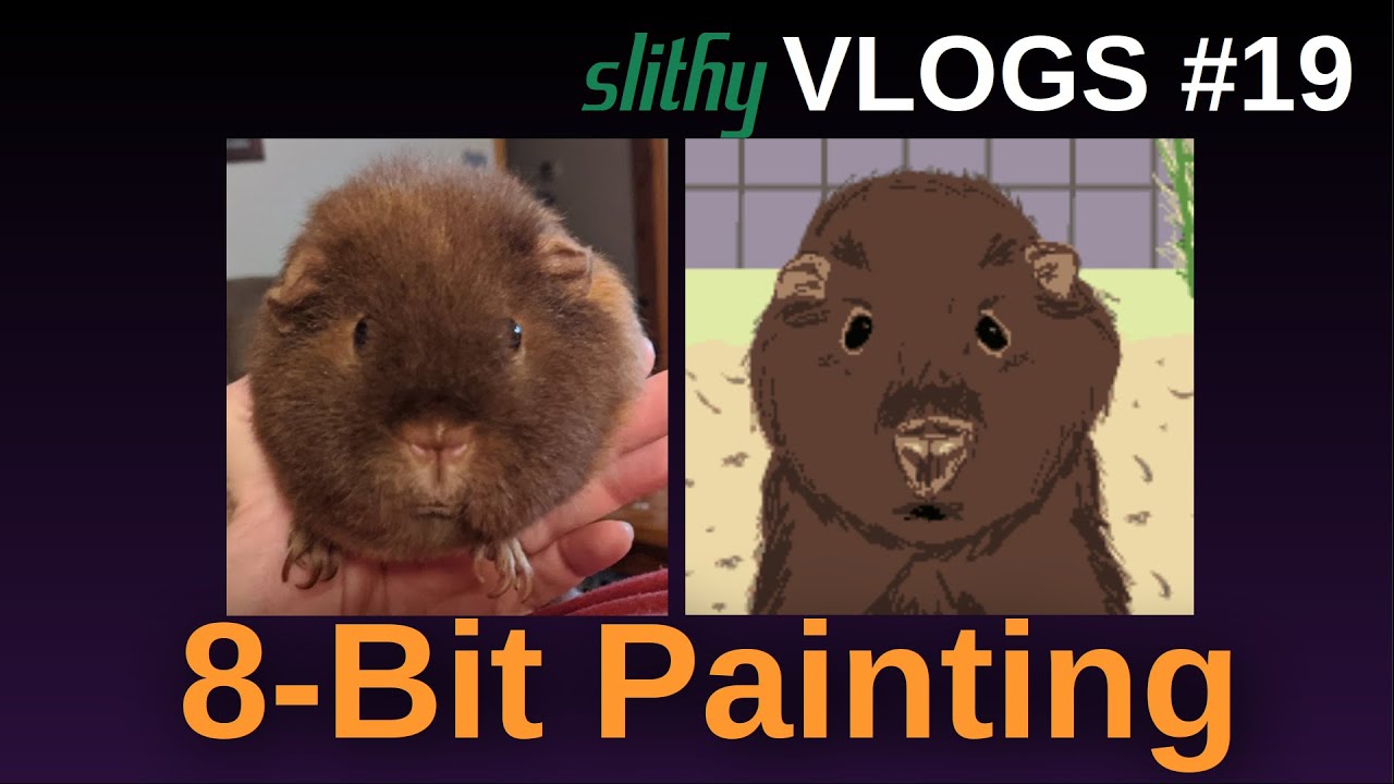 8-BIT PAINTING - Photo to 16-color Pixels