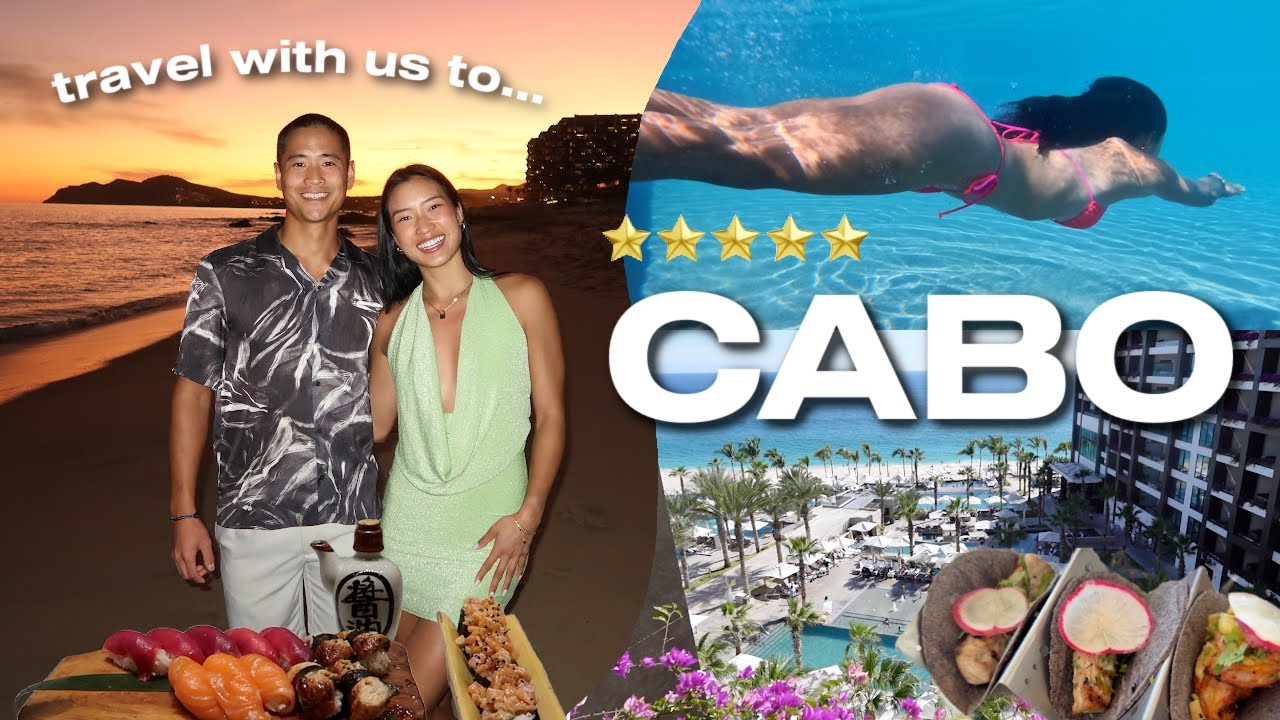 CABO TRAVEL VLOG | We Stayed at a 5 Star All-Inclusive Resort in Los Cabos, Mexico!!