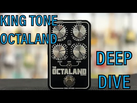 King Tone Guitar Octaland V2 external Dip switches | Reverb