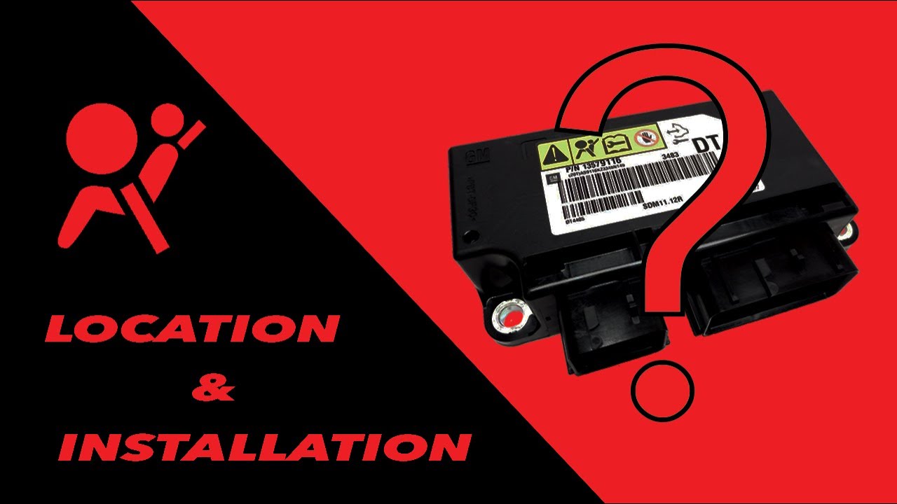Airbag Control Module Location and Installation! | 2011 GMC Sierra 1500
