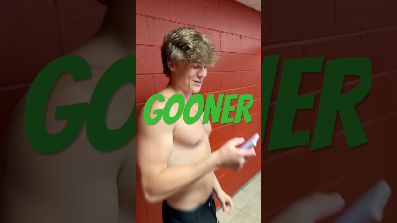 WHAT IS GOONING? 😳 #gym #funny #goon #sigma #sigmarule #humor #brainrot  #flexmastermatt #fyp